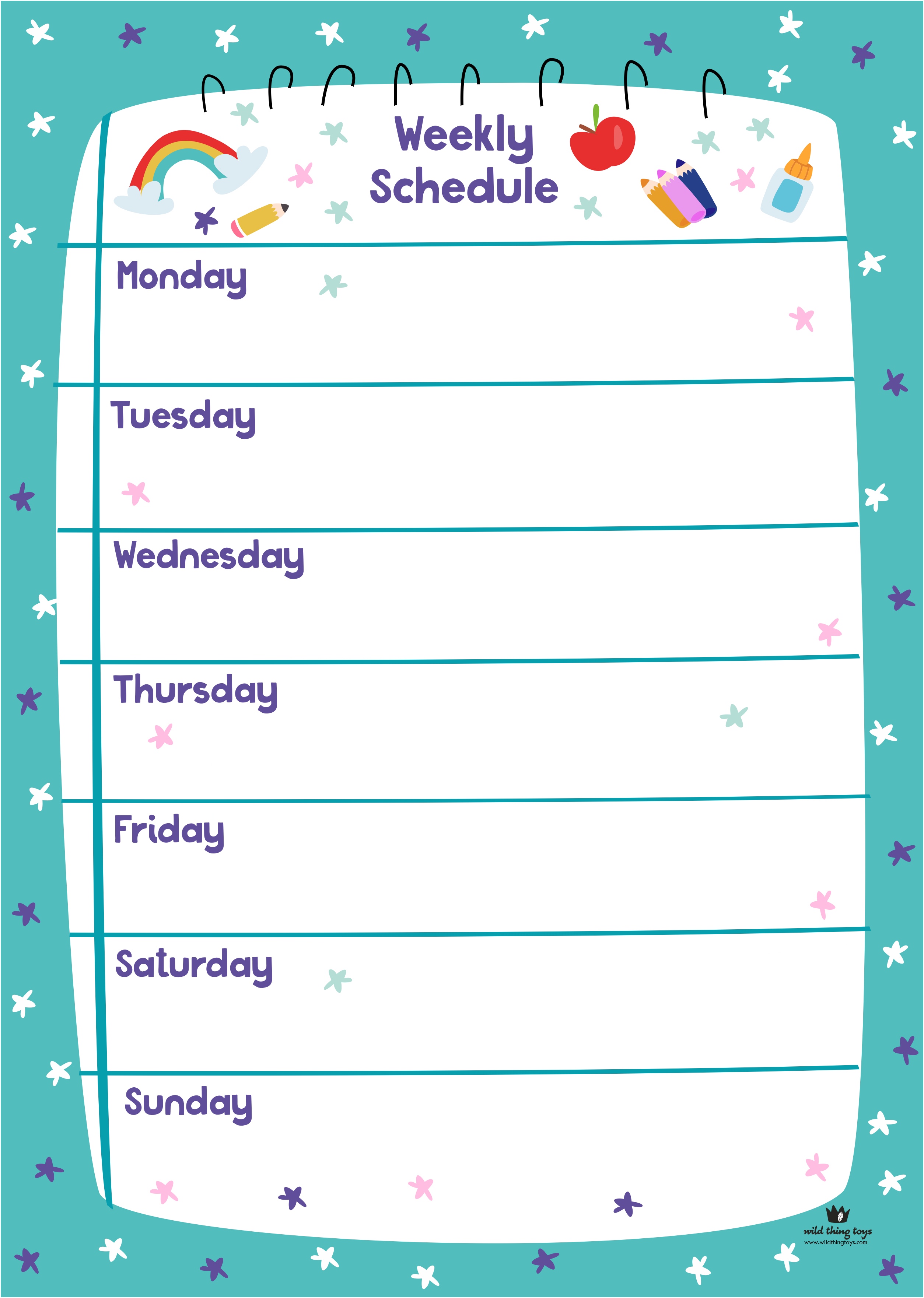 Schedule Archives Wild Thing Toys